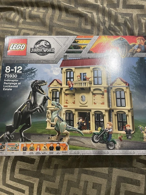 LEGO JURASSIC WORLD: Indoraptor Rampage at Lockwood Estate (75930 ...