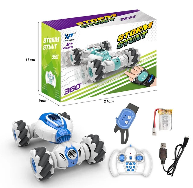 4WD HAND GESTURE 360° Sensing RC Stunt Car Off-Road Remote Control ...