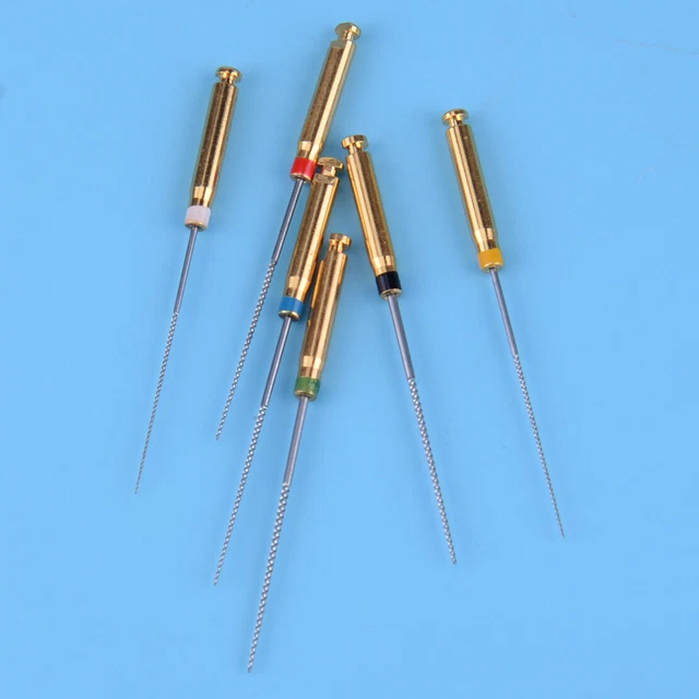 DENTAL K-FILE ROTARY Root Channel Machine Endo Root Canal 25mm Fit ...