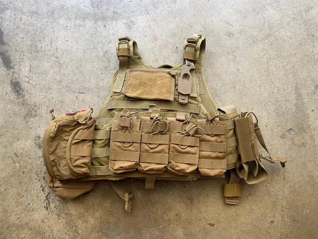 EAGLE INDUSTRIES MBAV plate carrier coyote brown $102.50 - PicClick