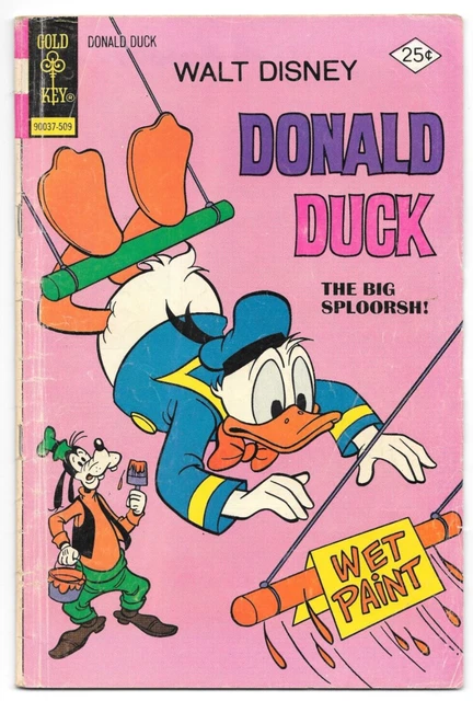WALT DISNEY DONALD Duck #165 ~ 1975 Gold Key Comics ~ Goofy, Uncle ...