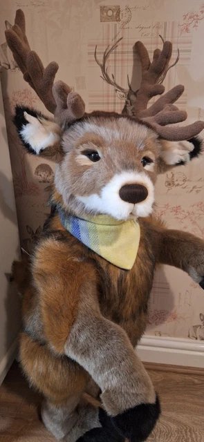 CHARLIE BEARS FOREST the Stag Large Standing Limited Edition Tagged 413 ...