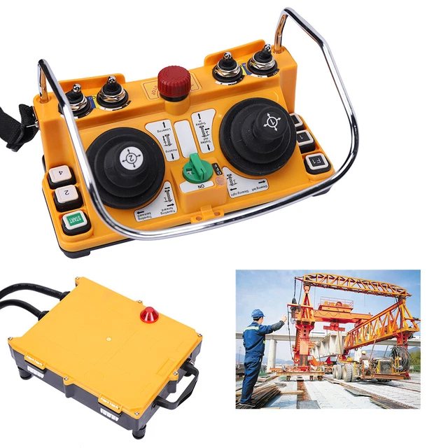 NEW TELECRANE WIRELESS Industrial Remote Controller Radio Hoist Control ...
