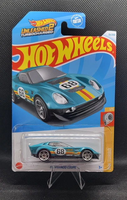 HOT WHEELS 2024 Mainline G Case HW Turbo El Segundo Coupé HW Lets ...