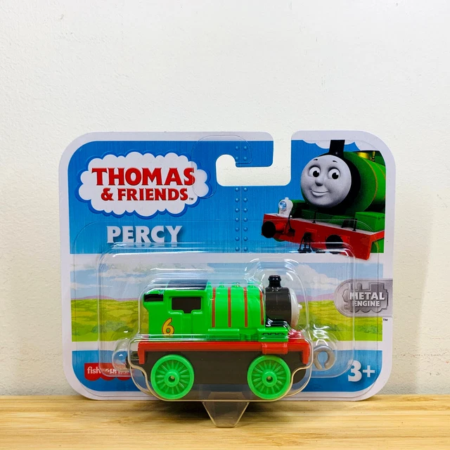 PERCY - THOMAS & Friends Trackmaster Push Along Diecast Metal Railway ...