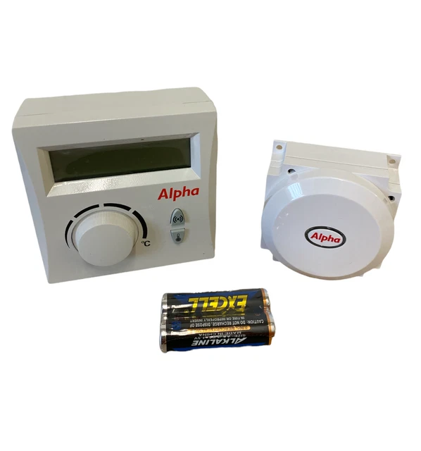 ALPHA COMBI BOILER 7 Day Wireless Digital Easy-stat Room Thermostat 7. ...