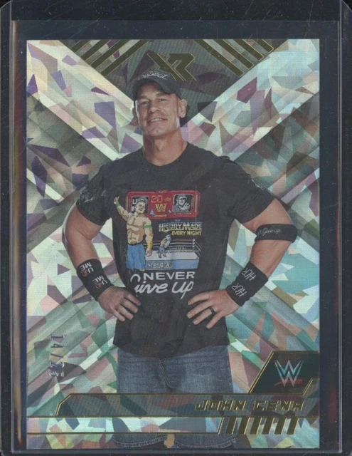 2023 PANINI CHRONICLES XR WWE JOHN CENA Ghiaccio Cracked /25 MW1 EUR 7 ...