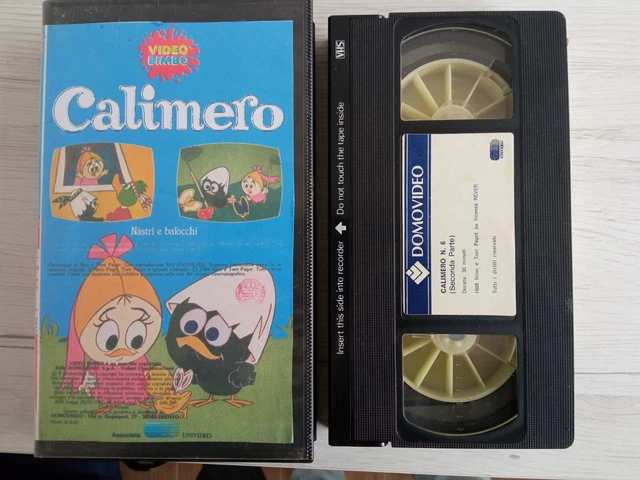 CALIMERO VHS VOL. 6 parte 2 DOMOVIDEO VIDEO BIMBO MELE VERDI episodi ...