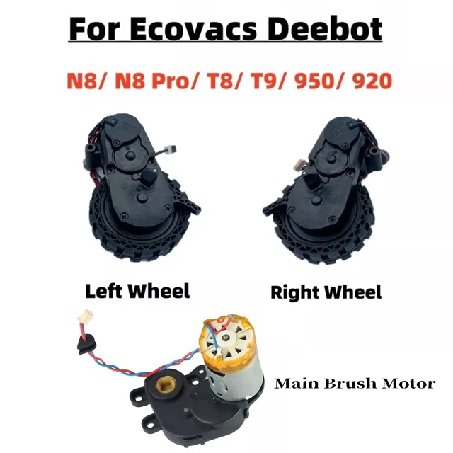 WHEEL / MAIN Brush Motor For Ecovacs DEEBOT N8/ N8 Pro/ T8/ T9/ OZMO 950/ 920 SE $62.31 ...