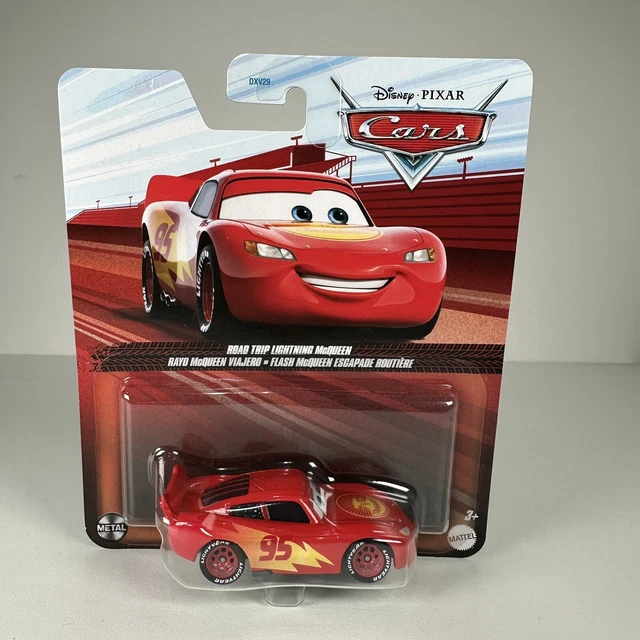 DISNEY PIXAR CARS On The Road -ROAD TRIP LIGHTNING MCQUEEN - 1:55 Scale Car NEW £9.95 - PicClick UK