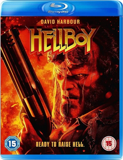 HELLBOY BLU-RAY DVD New Sealed Region B David Harbour + Free Uk Post ...