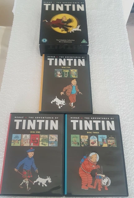 THE ADVENTURES OF Tintin - Complete Collection (DVD) - 5 Disc Set - EUR ...