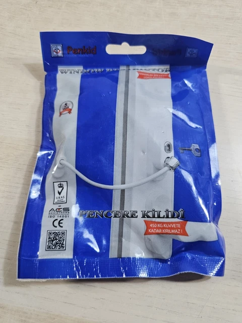 PENKID WINDOW RESTRICTOR / Safety Lock - Minimum Breaking Load 450kg £2 ...
