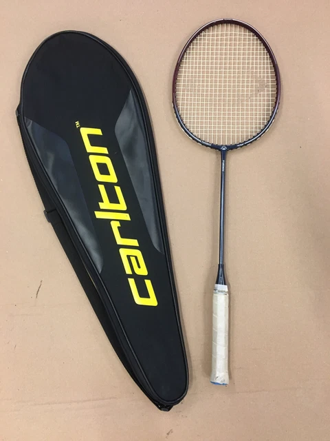 CARLTON BADMINTON RACKET in Great Condition with Cover, Powerflo Model ...