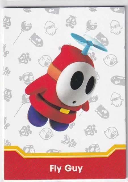 PANINI SUPER MARIO Trading Carte Mappa No. 100 Enemy Card Fly Guy EUR 1 ...