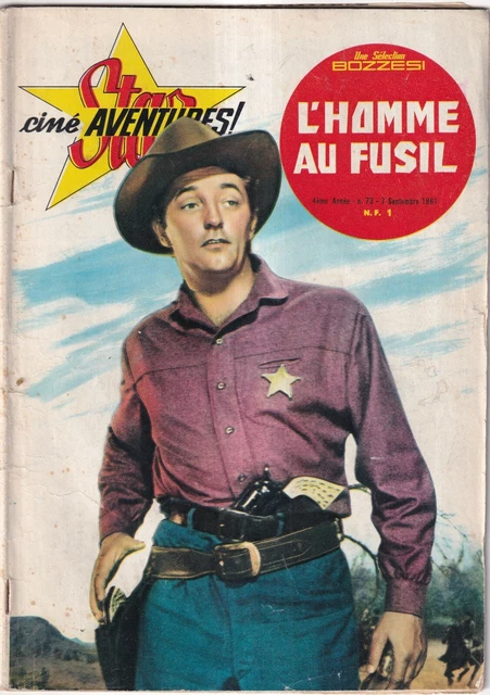 STAR-CINE AVENTURES N°73. L'HOMME AU FUSIL. Décembre 1961. EUR 7,00 ...