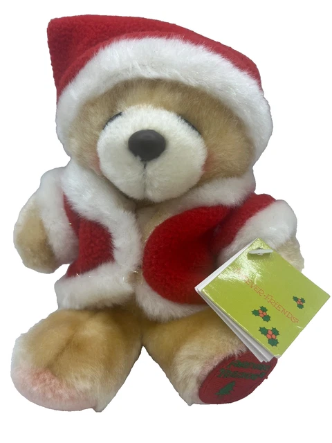 VINTAGE FOREVER FRIENDS Teddy Bear Hallmark Cards Soft Toy plush ...
