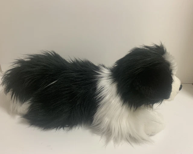 BORDER COLLIE PLUSH Soft Toy Dog With Tags Miyoni By Aurora 12" £8.00 ...