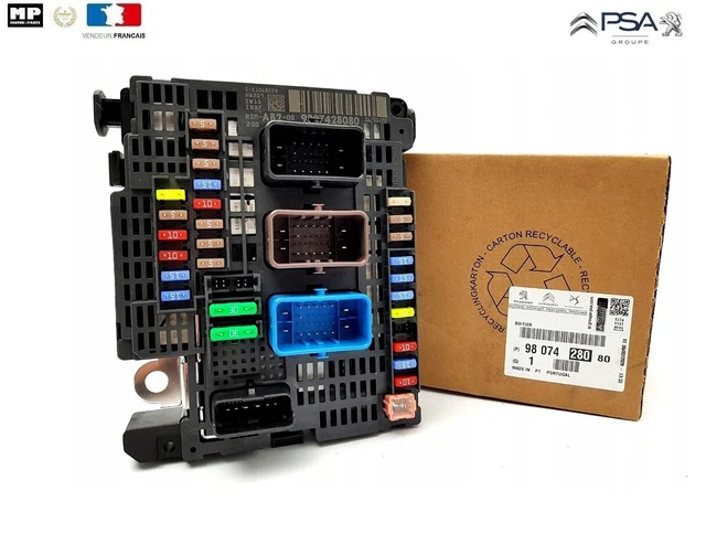 BOITIER FUSIBLES MODULE Commande BSM d'Origine Citroen C4 (B7) DS4 ...