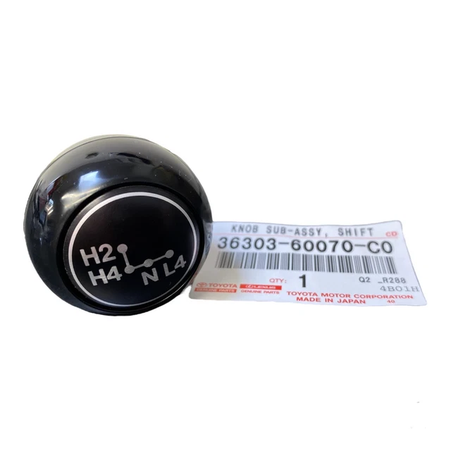GENUINE TOYOTA LANDCRUISER Gear Stick Knob 36303-60070-C0 £47.99 ...