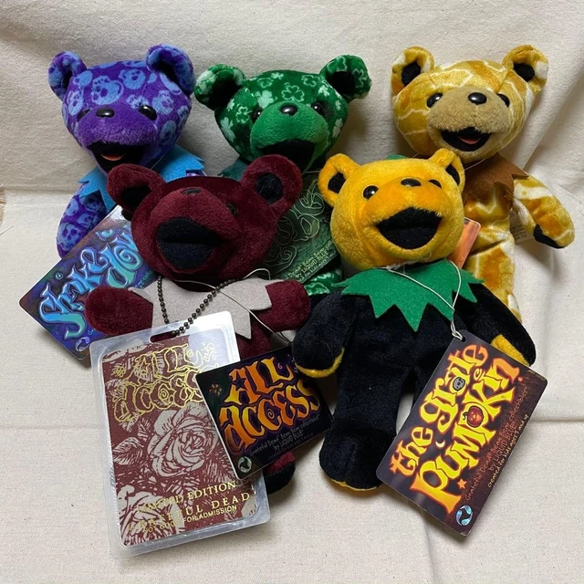GRATEFUL DEAD BEAR Stuffed Toys Bulk Sale £86.89 - PicClick UK