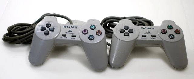 SONY PLAYSTATION PS1 Original Grey Console SCPH-9002 Accessories, And 6 ...