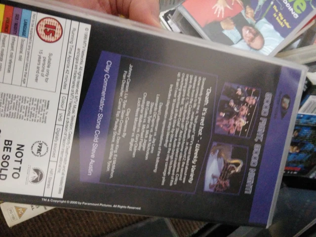 CELEBRITY DEATHMATCH ROUND 2 - MTV - VHS VIDEO TAPE *1156 £10.00 - PicClick UK