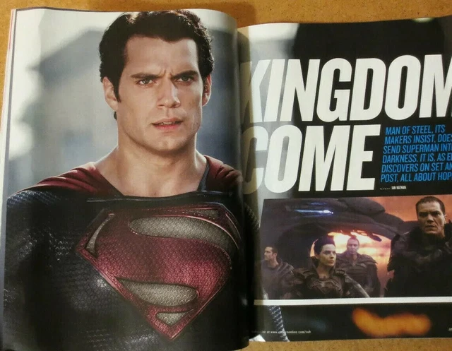 EMPIRE MAGAZINE SUPERMAN Christopher Reeve Henry Cavill Laura Haddock ...