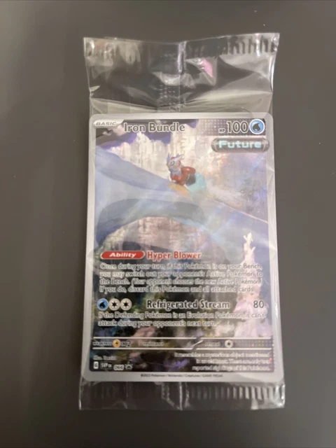 POKEMON CARD IRON Bundle 066 SVP EN Pokemon Paradox Rift ETB Promo Rare ...