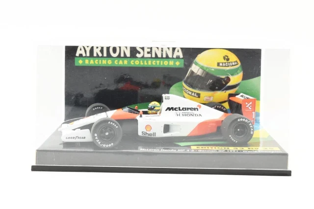 MINICHAMPS 1/43 AYRTON Senna McLaren Honda MP 4-6 German GP 1991 World ...