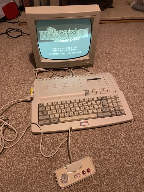 AMSTRAD CPC 464 Plus mit MM12 Mono Monitor EUR 115,59 - PicClick DE