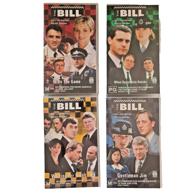 &THE BILL& VHS Video Cassette Tapes -ABC UK's Top Rating Police Drama ...