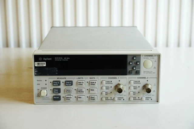AGILENT / HP 53131A 225 MHz Universal Frequency Counter/Timer £449.00 ...