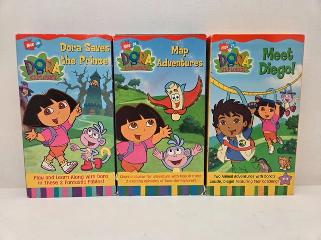Dora The Explorer Map Adventures Vhs DORA THE EXPLORER Map Adventures