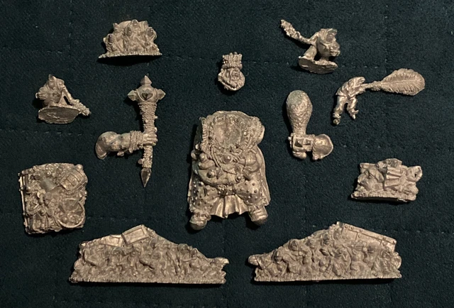 GREASUS GOLDTOOTH OGRE King Metal OOP Ogre Kingdoms Warhammer Fantasy ...