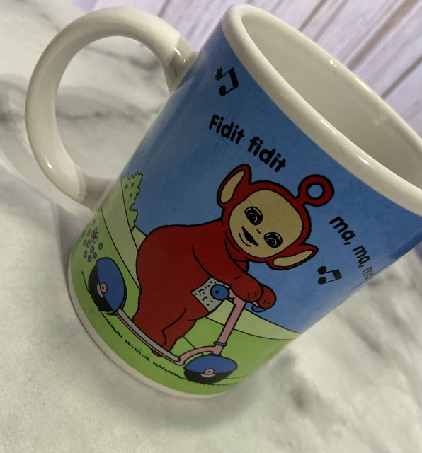 RARE TELETUBBIES PO MUG Original 1996 Ragdoll BBC London Red Po Cup £12 ...
