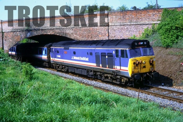 35MM SLIDE BR British Rail Diesel Loco Class 60 60034 1992 Tilewood ...