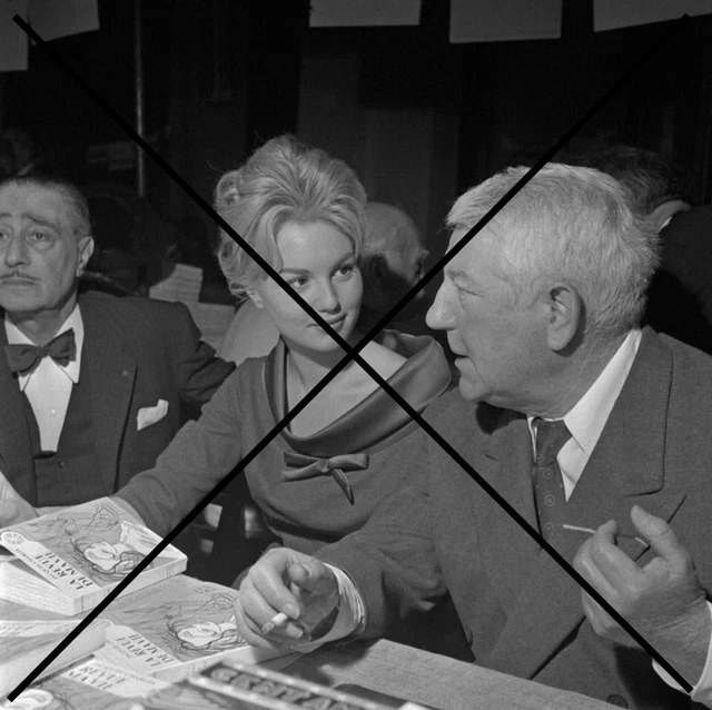 PHOTO DE JEAN Gabin Mylene Demongeot 1958 EUR 6,50 - PicClick FR