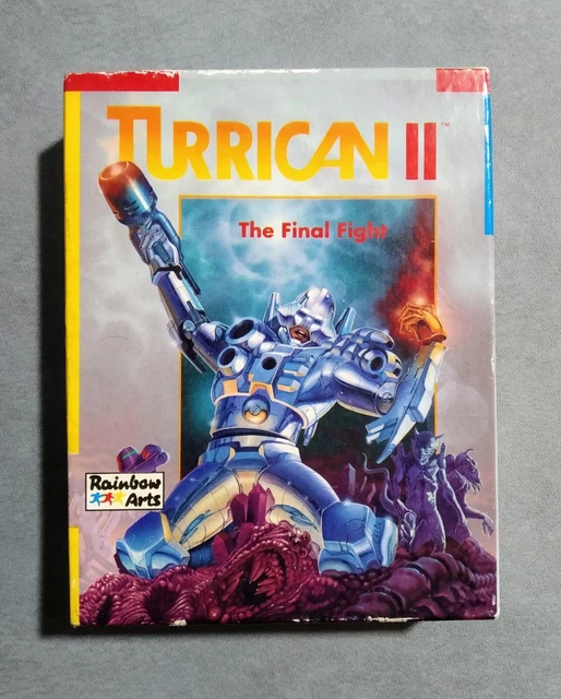 TURRICAN II: THE Final Fight. Rainbow Arts. Commodore 64. C64. Working ...