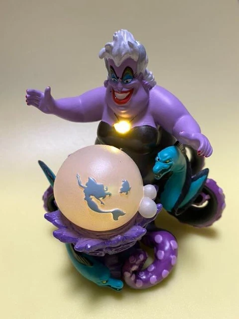 DISNEY STORE VILLAINS Story Collection Ursula LED Light The Little ...