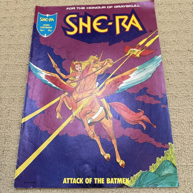1986 SHE-RA ORIGINAL 80s series No 1 Rare Uk Comic - Fine EUR 34,96 ...
