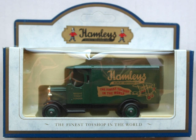 LLEDO 1931 MORRIS Van Light Truck HAMLEYS dunkelgrün Oldtimer Days-Gone ...