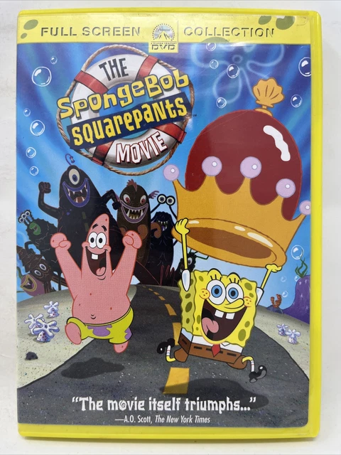 THE SPONGEBOB SQUAREPANTS Movie (DVD, 2005, Full Screen Collection) $7. ...