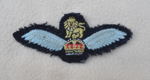 RARE ! ORIGINAL WW2 British Army " GLIDER AIRBORNE PILOTS WINGS " Patch ...