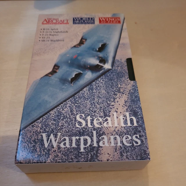 WORLD AIRCRAFT - Stealth Warplanes - PAL VHS RARE £5.43 - PicClick UK