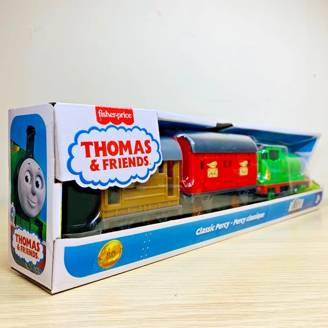 PERCY - THOMAS & Friends Trackmaster 80th Anniversary Motorised Trains ...