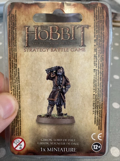 GAMES WORKSHOP THE Hobbit Girion Lord of Dale BNIB Finecast New Middle ...