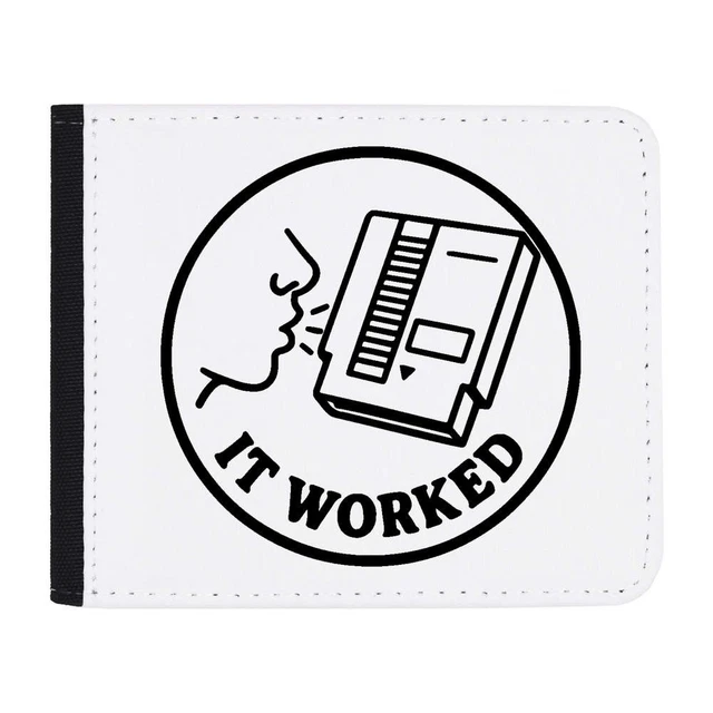 'BLEW INTO CARTRIDGE and It Worked' Wallet (WL00030013) £10.99 ...