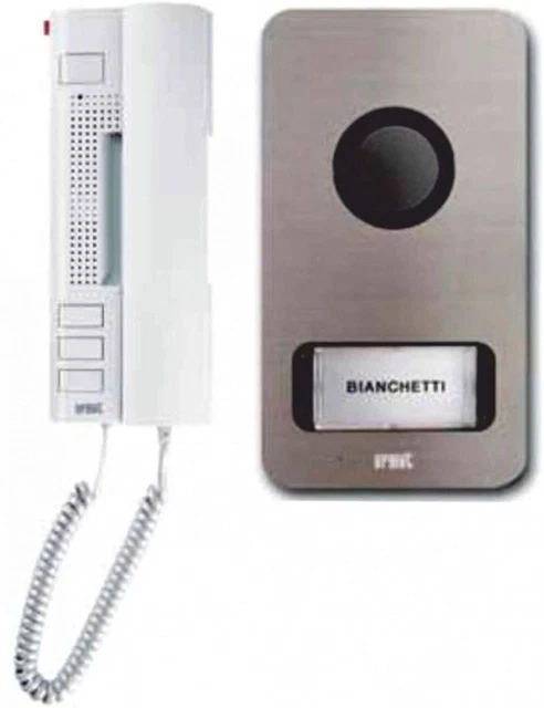 KIT CITOFONO MONOFAMILIARE Urmet 1122/31, Audio 2 Fili, Completo Di ...