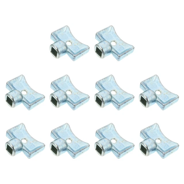 10 PCS VENT Key Bleed Radiator Bleeding Air Valve Keys Plumbing Faucet ...